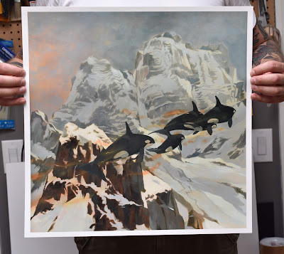 INSIDE THE ROCK POSTER FRAME BLOG: Chris Austin Having No Wings is Just ...