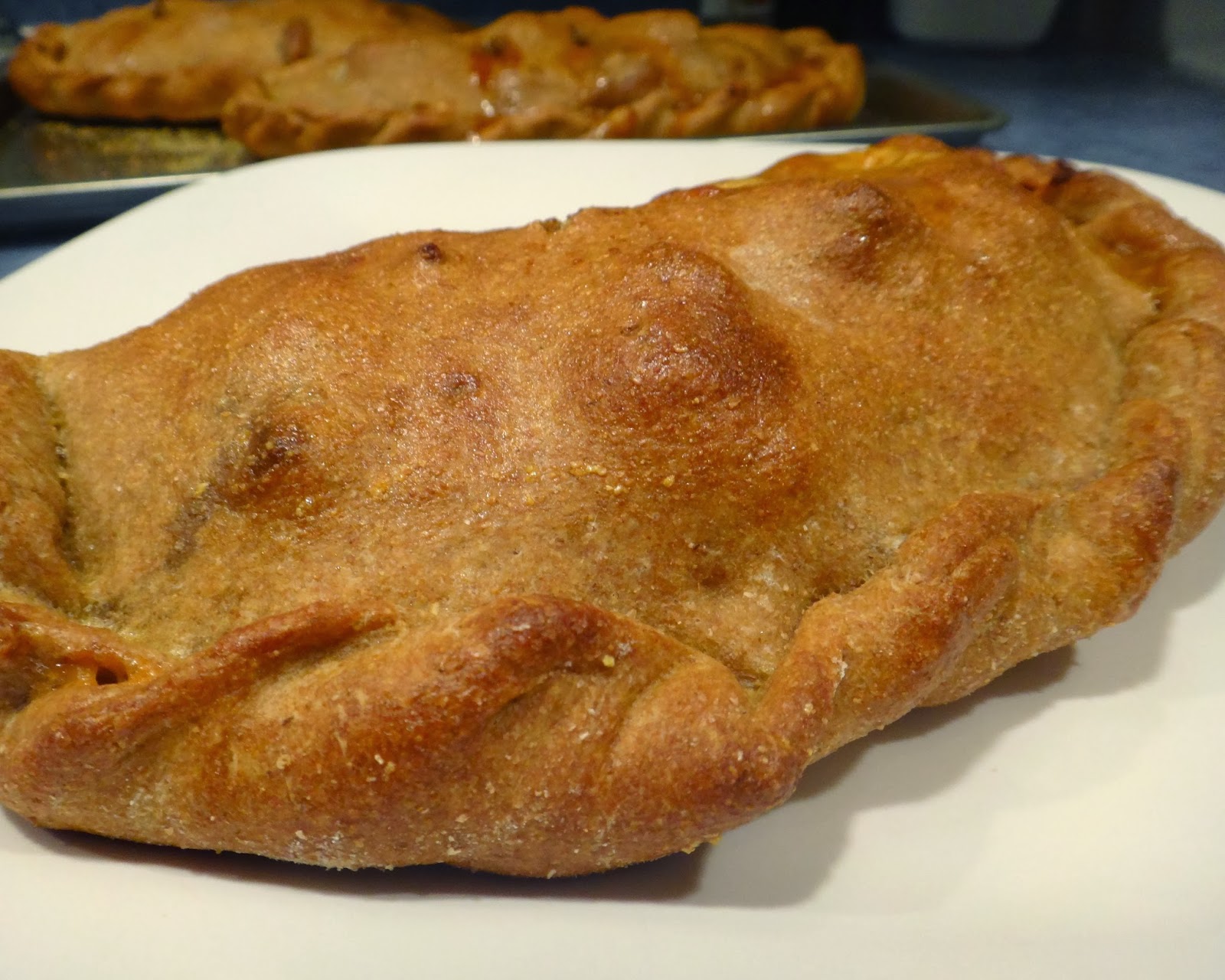 Barbecue Chicken Calzones