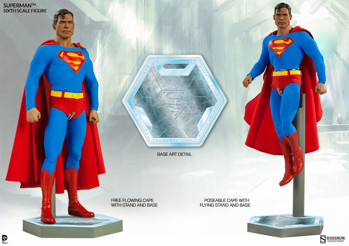 Más imágenes e información de la figura 'Superman Sixth Scale' ~ Mundo ...