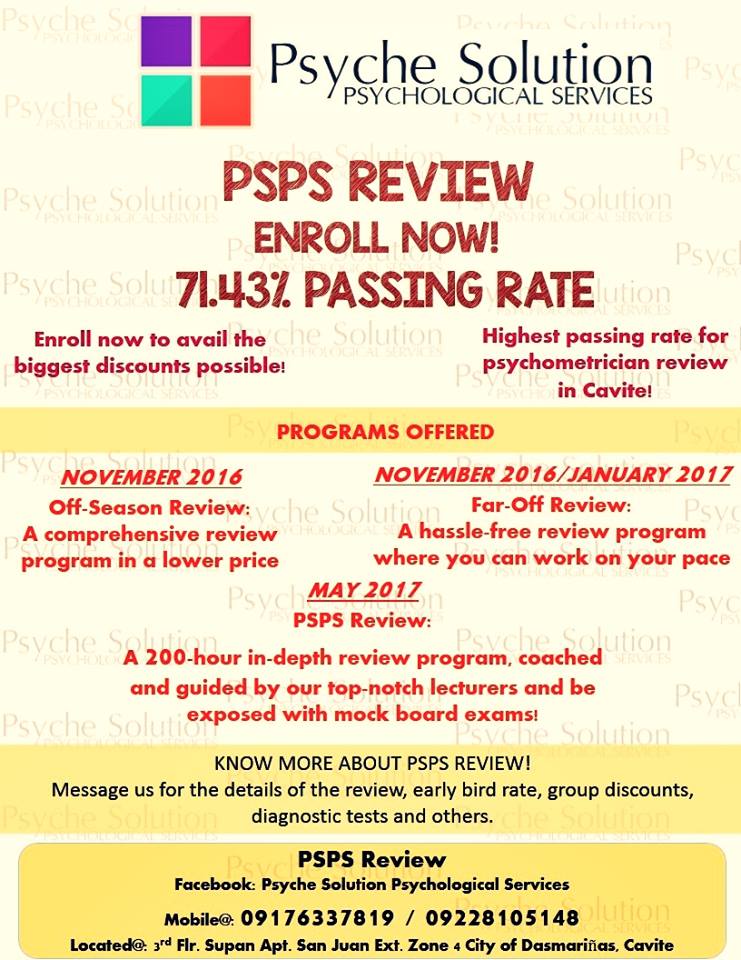 Philippine Psychometricians Licensure Exam Reviewer : Psychometrician ...