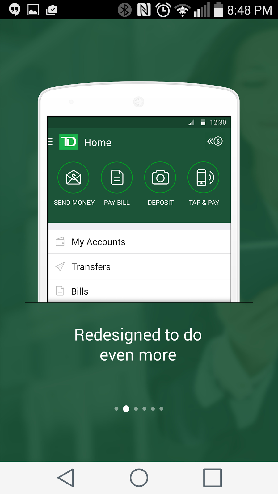 TD Updates to a pretty app