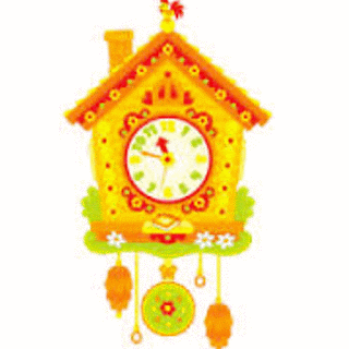 The Viz: GIF - Cuckoo Clock (cat version)