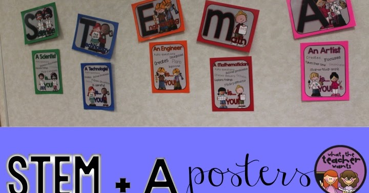 What the Teacher Wants!: STEM and STEAM Posters