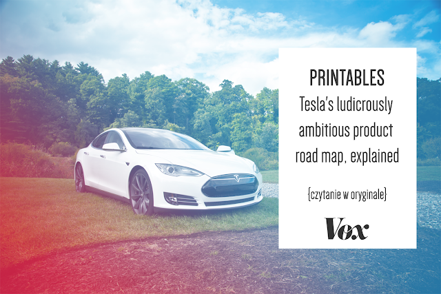 PRINTABLES: Tesla's ludicrously ambitious product road map, explained ...