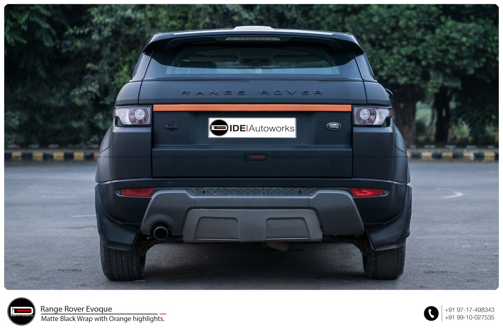 Range Rover Evoque Matte Black