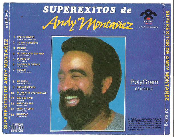 DOMINICAN LATIN: andy montañez super exitos cd