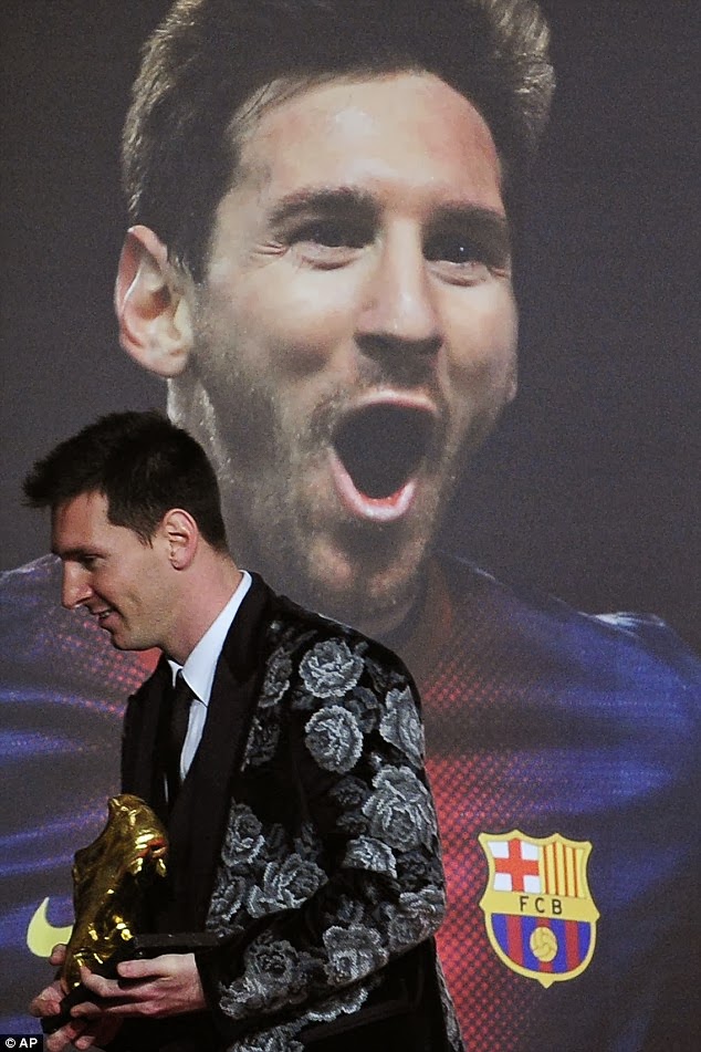 Fashion has got everything to do with it!!!: The Mess in Messi's Suit