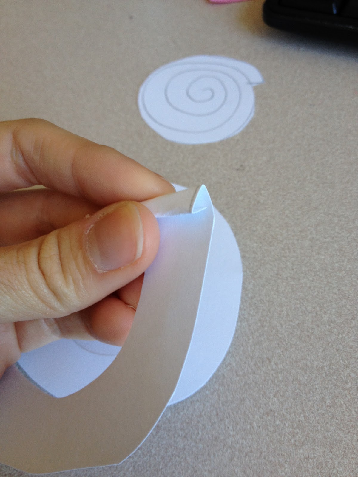 Pancakes & Glue Guns: DIY Swirl Paper Flowers