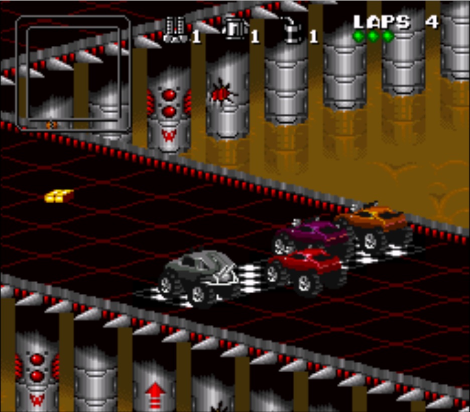 sneser: Isometric Racing - Rock 'N Roll Racing / Biker Mice from Mars