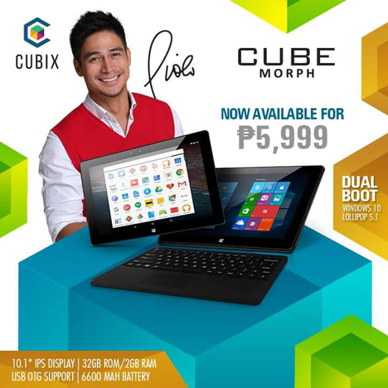 Cherry Mobile Cubix Morph Announced, Dual Boot Tablet With Keyboard For ...