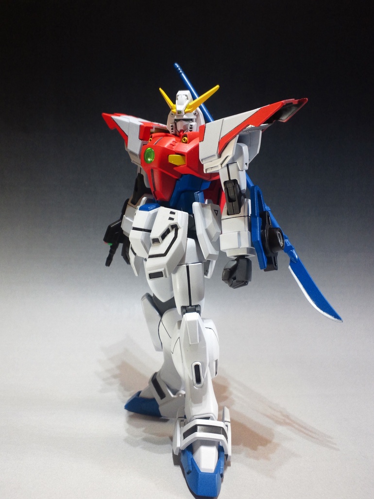 HGFC 1/144 Rising Gundam customized build