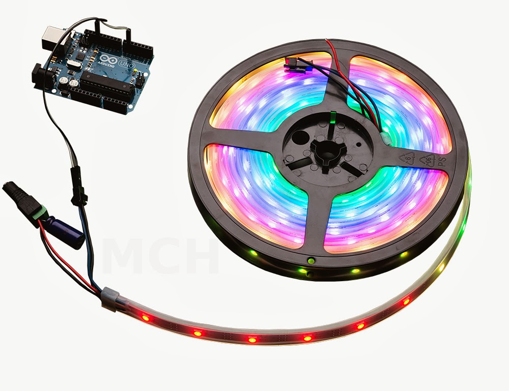 NeoPixel - Une gamme de produit à base de LED RGB Intelligentes ...