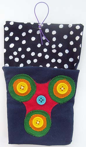 Gefilte Quilt: Fidget Spin a Kid-Pleasing Quilt or Pouch