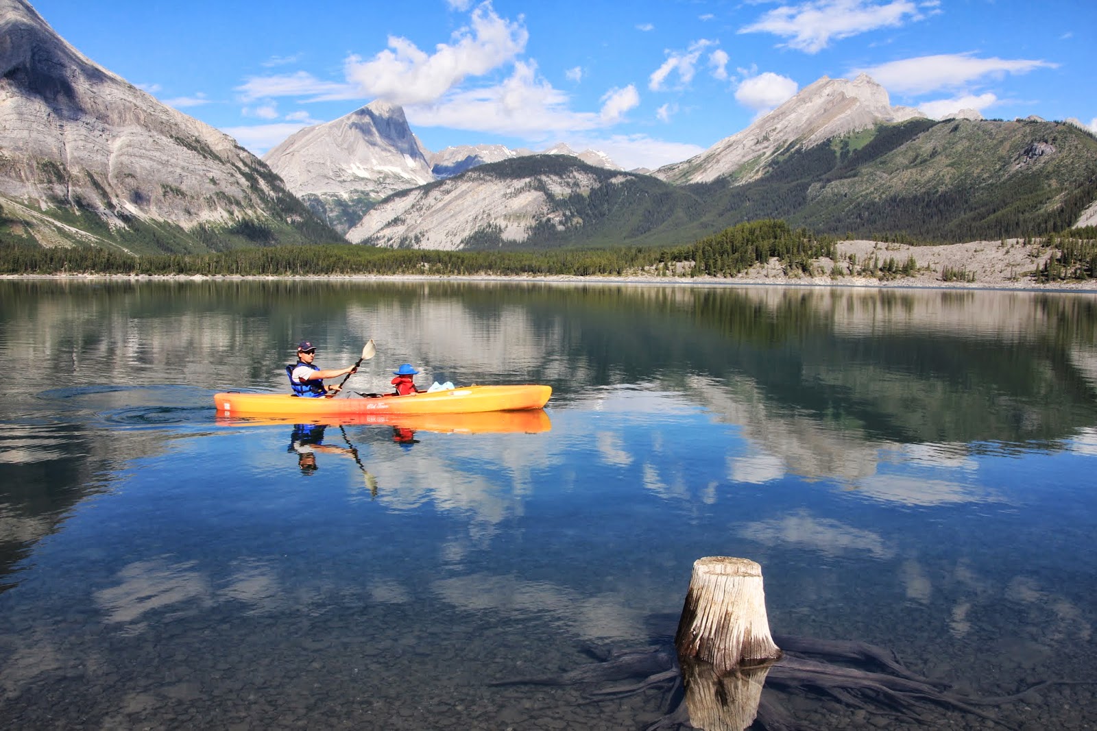 Family Adventures in the Canadian Rockies: Easy Overnight Paddling ...