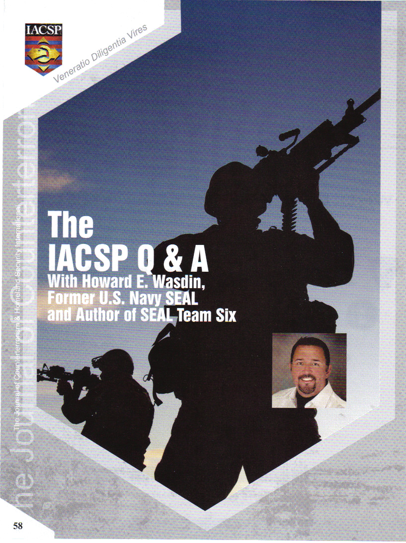 Paul Davis On Crime: My Q & A With Former U.S. Navy SEAL Howard E ...