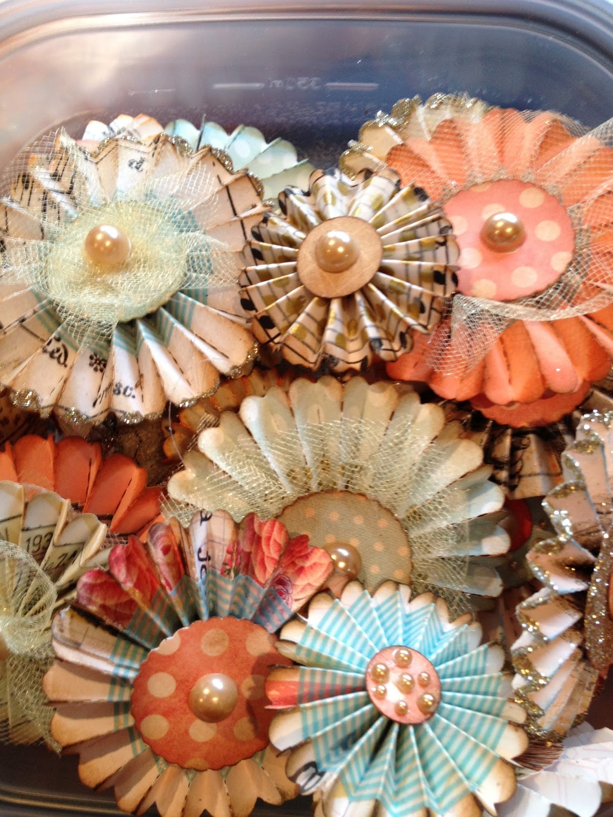 It's Raining JellyBeans: Wedding: Rosettes Part 2