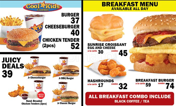 Harga Menu Carl's Jr Terbaru 2017