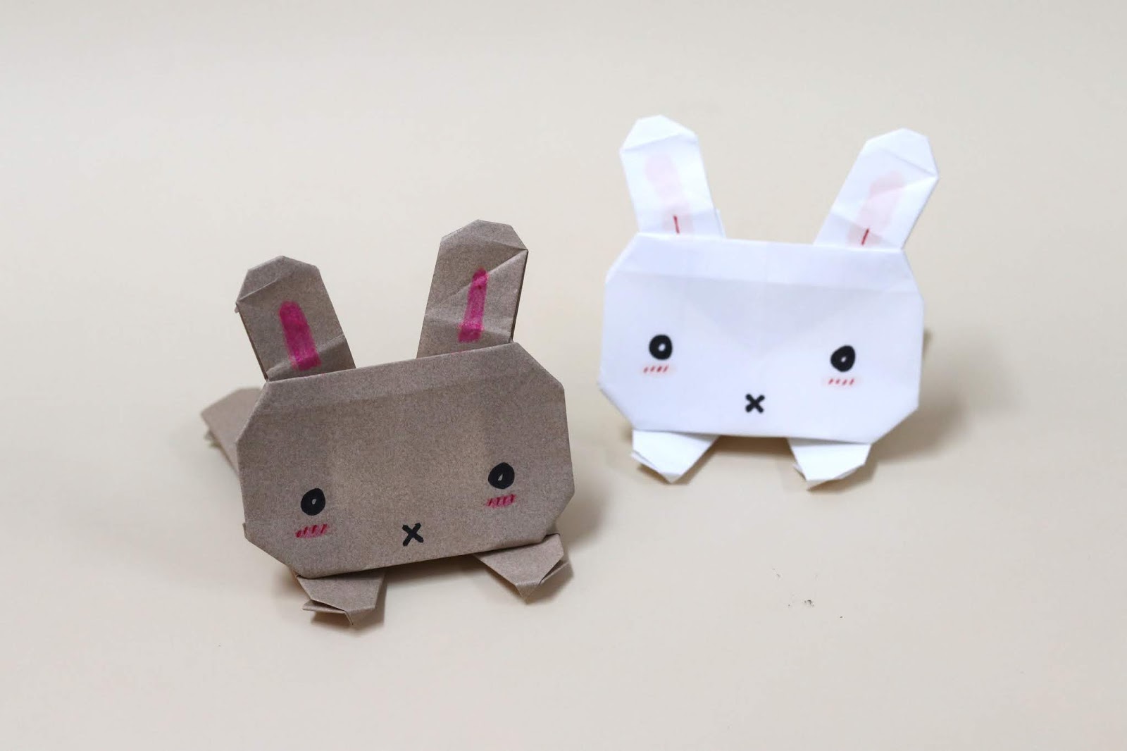 Tutorial #125: Origami Rabbit | The Idea King