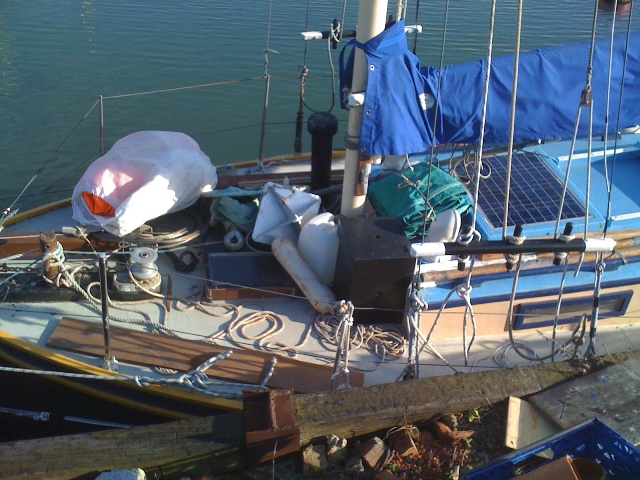 Bill's Log: Gaff Cutter seen at Walton