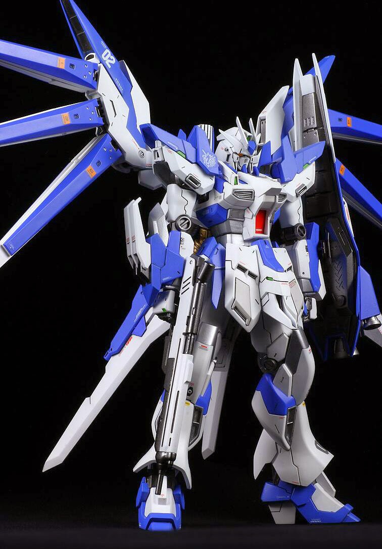Custom Build: 1/144 nu Gundam "Vrabe" Custom Build