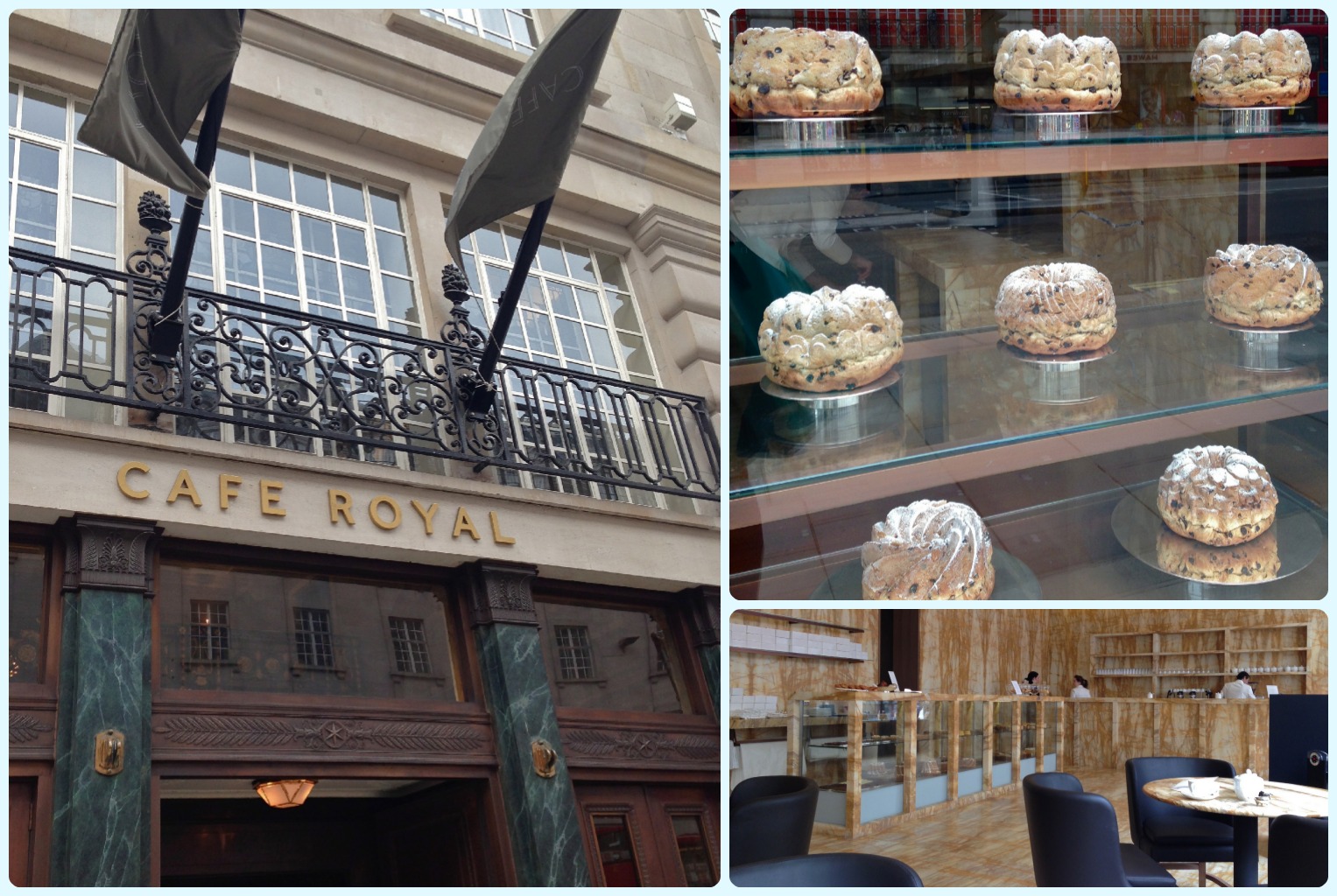 The Cafe at Cafe Royal, London | Dollybakes