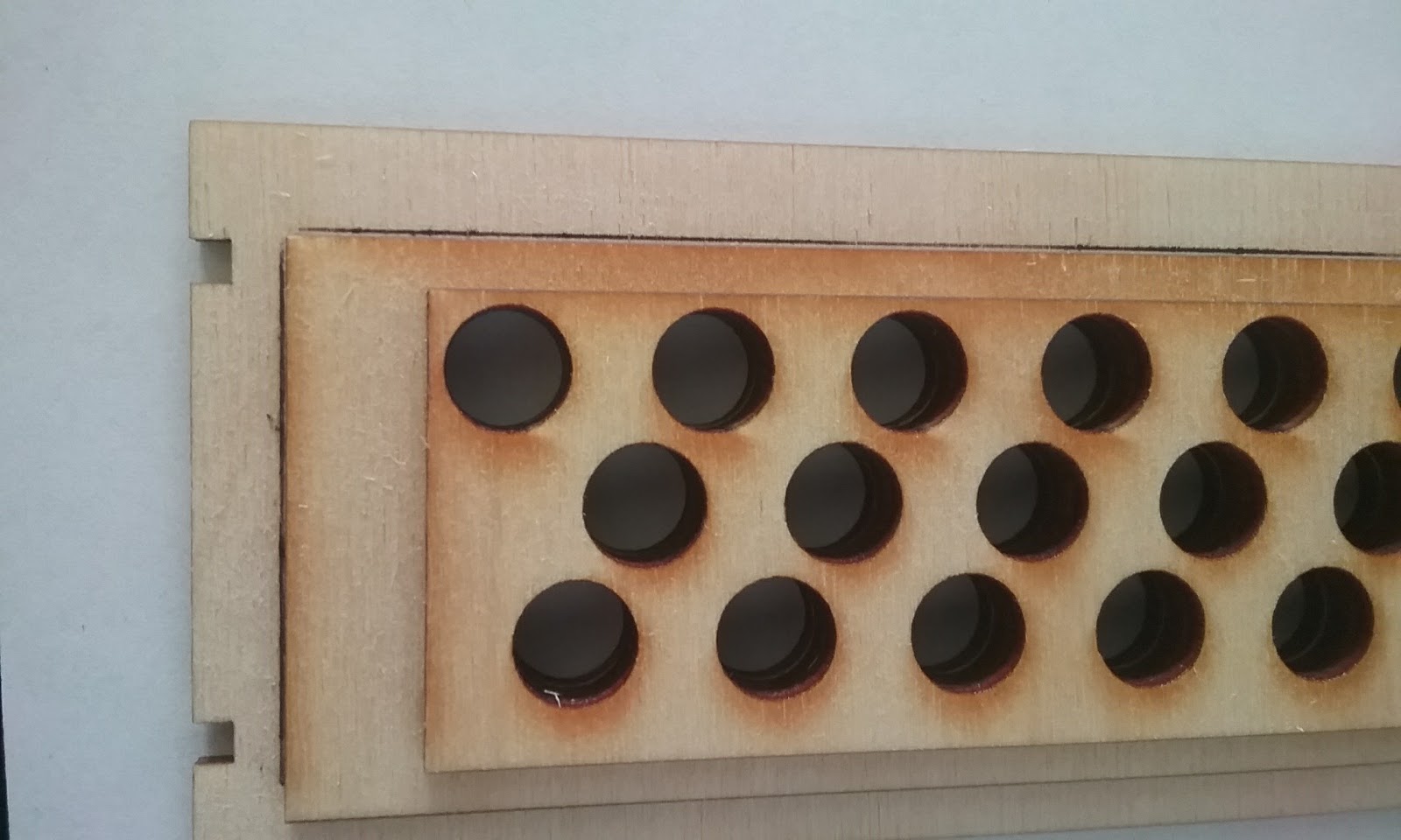 Arduino Enigma Machine Simulator : Assembling the External Lamp Field for the Arduino Enigma ...