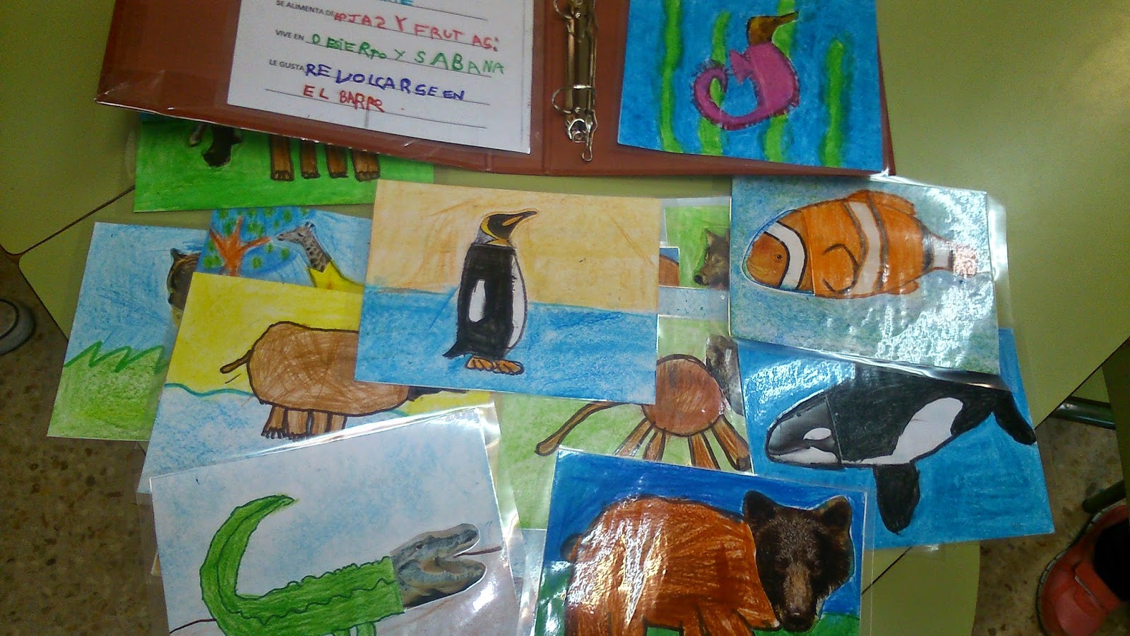 CEIP ARAGÓN (INFANTIL): PROYECTO DE LOS ANIMALES - 5 AÑOS