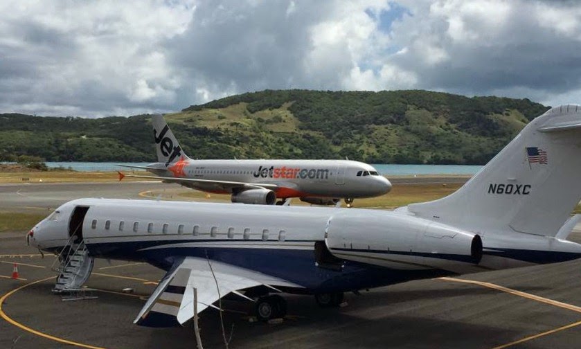 Central Queensland Plane Spotting: Bombardier Global 6000 Bizjet N60XC ...