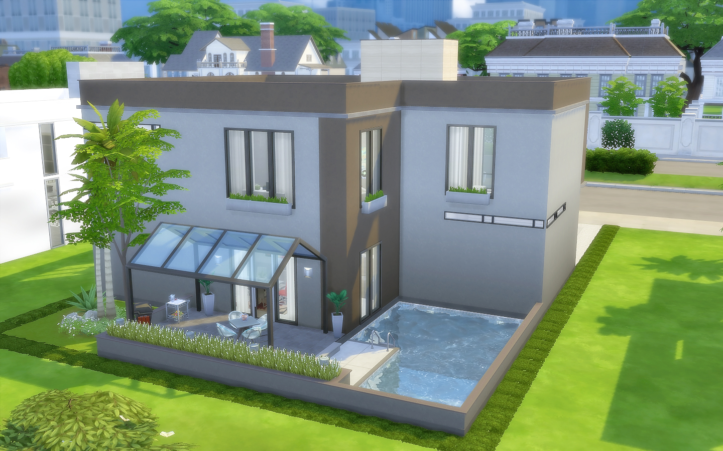 House 41 - Modern - The Sims 4 - Via Sims