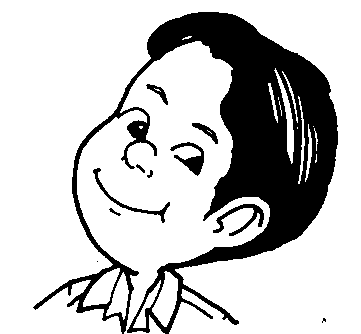 Sekitar Kawasan Sekolah: Gambar Outline_Manusia