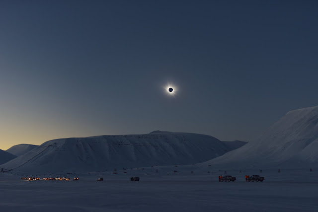Total Solar Eclipse over Svalbard | Earth Blog