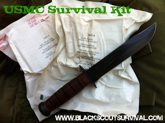 Black Scout Survival: U.S. Marine Corps Survival Kit