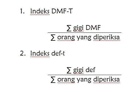 Indeks def-t dan DMF-T Masyarakat Desa Cipondoh dan Desa Mekarsari ...