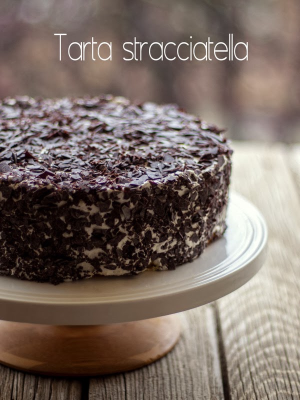 Bocados dulces y salados: Tarta stracciatella