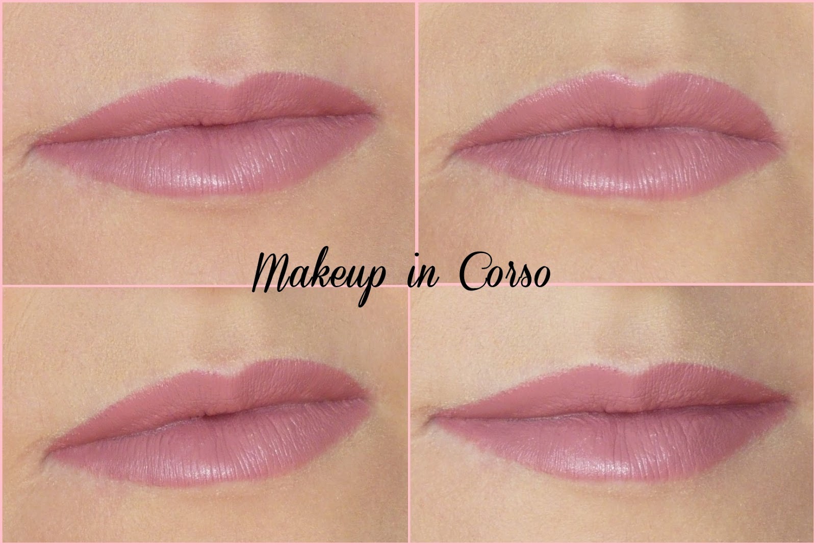 Makeup in Corso: Matitone rossetto Rosa n.24 PuroBio Cosmetics