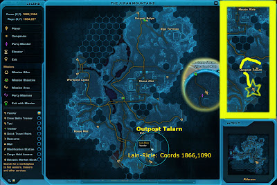 Droid Dung: Where in the Alderaan Mountains is a MGGS?