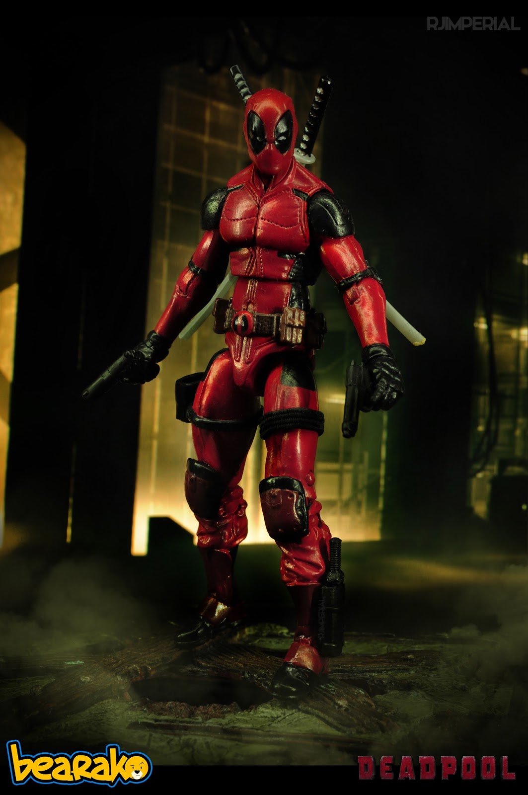 Bearako's Corner: TOY CUSTOM: Deadpool (movie inspired)