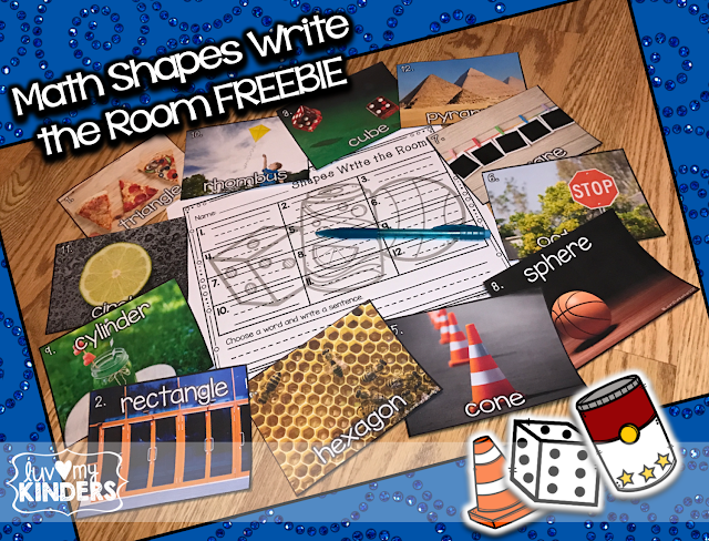Luv My Kinders: Write The Room Fun & A Freebie!