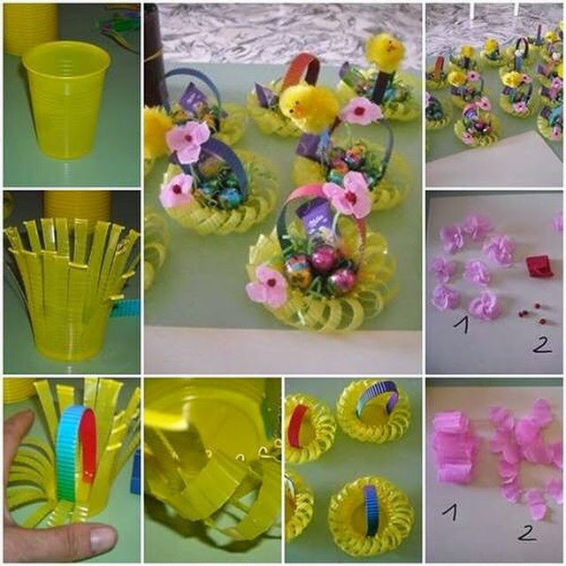 diy plastic bottle crafts ~ simple origami for kids