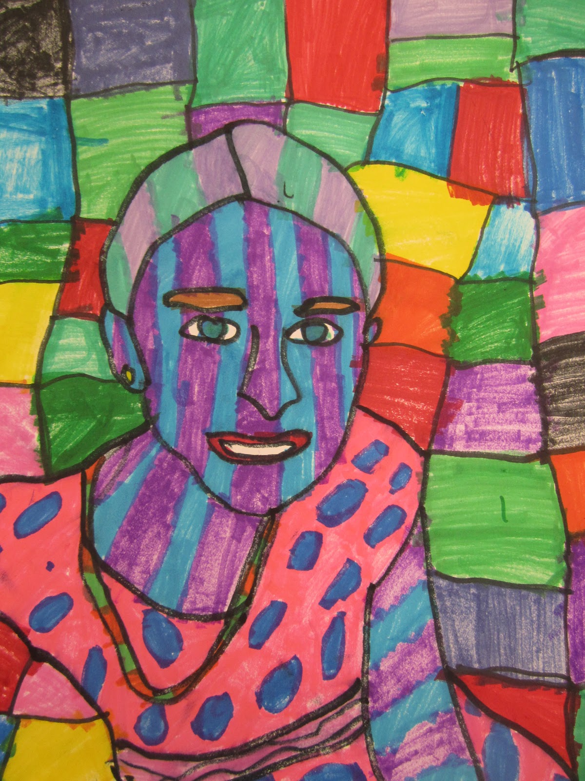 Think Create Art: Pop Art Faces and Color Theory