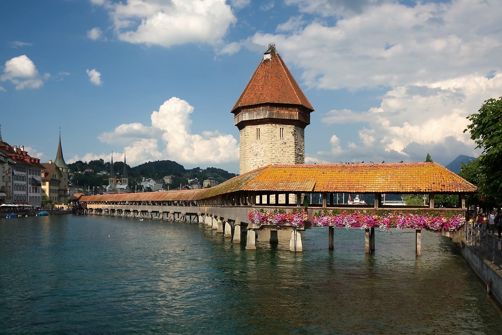 5-five-5: Chapel Bridge (Luzern - Switzerland)