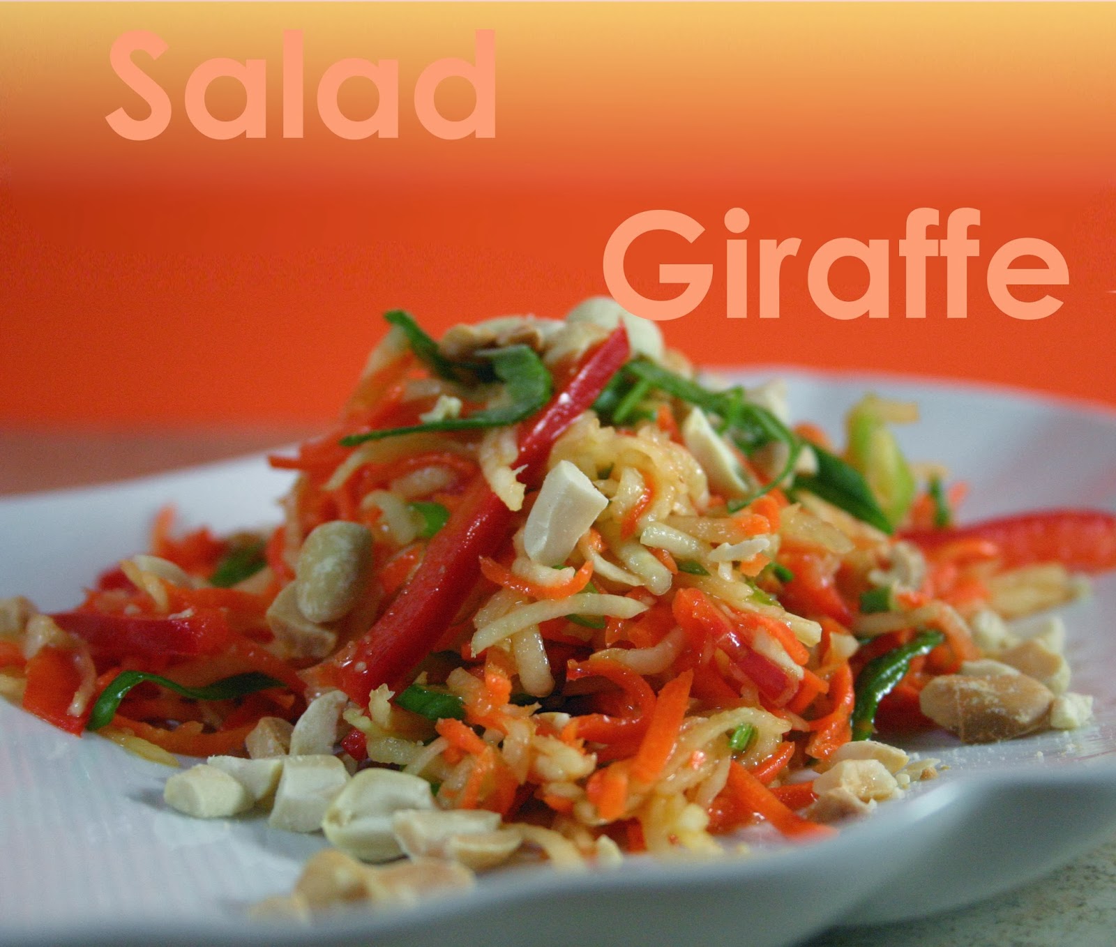 Effortnesslessly: Salad Giraffe