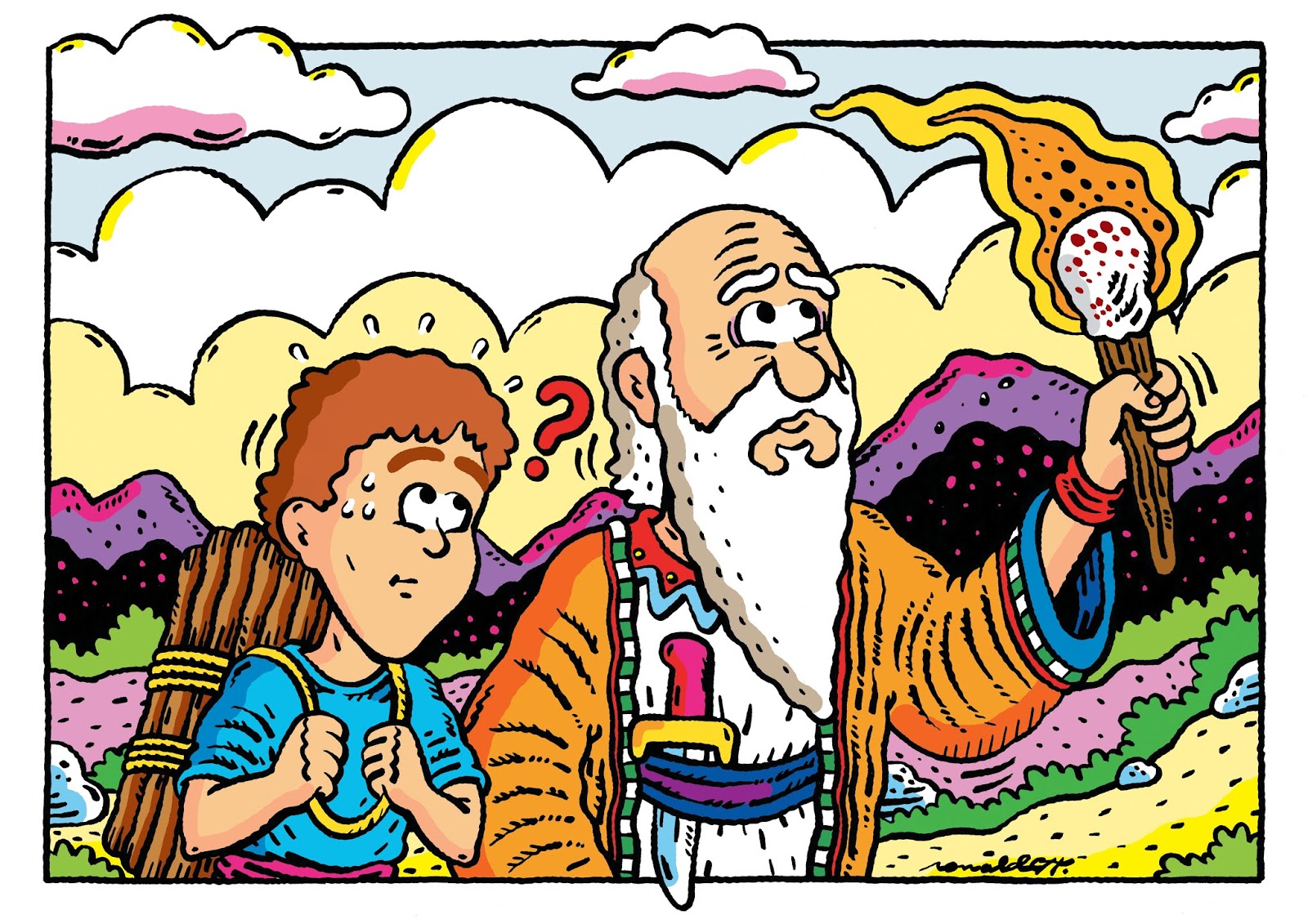 Ronald Ch.: Abraham e Issac