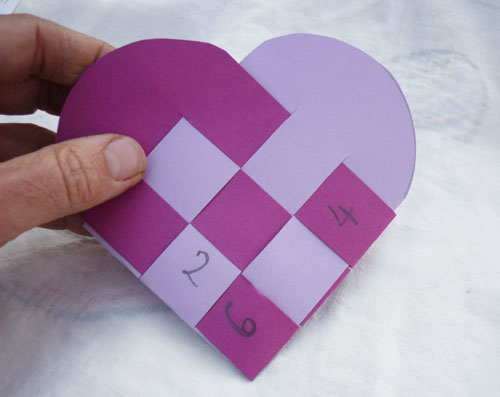Wishing Well Projects: Woven Paper Heart Tutorial