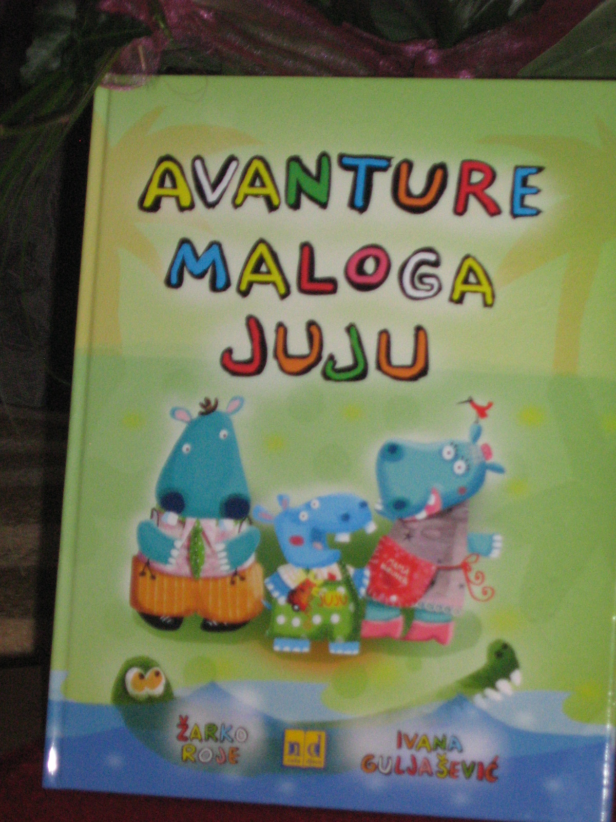 Bila mama Kukunka,bio tata Taranta: Slikovnica "Avanture maloga Juju"