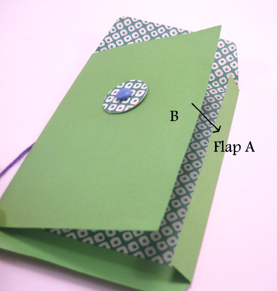 Craft Tutorial: How to make a string tie envelope. - The Craft Corner ...