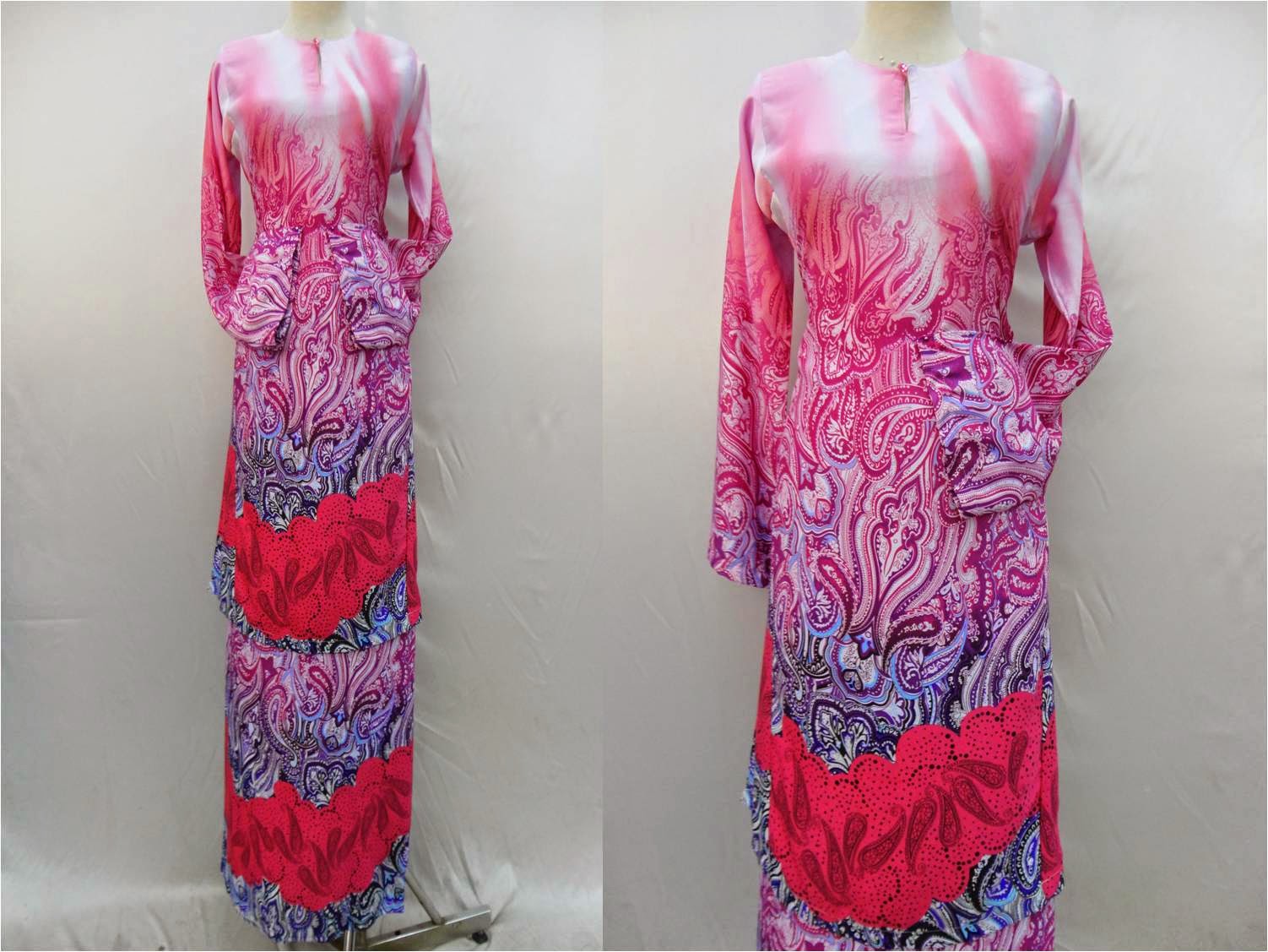 NUR IDAMAN EKSKLUSIF: Kurung Pahang Arosca design 2