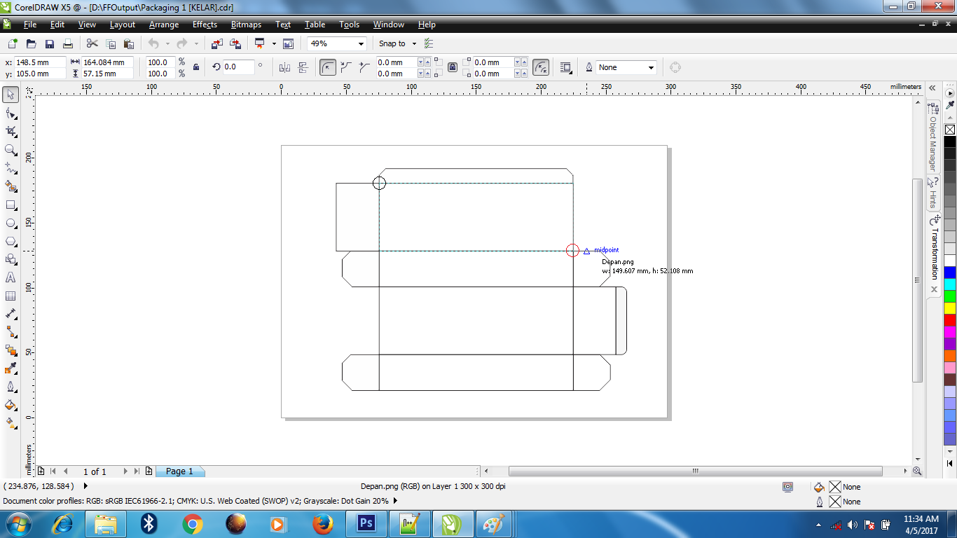 Cara Membuat Packaging di Photoshop dan CorelDraw | Designnya Zure