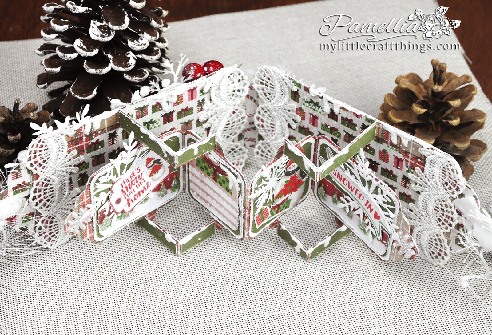 My Little Craft Things: Pop-Up Snowman Christmas Card