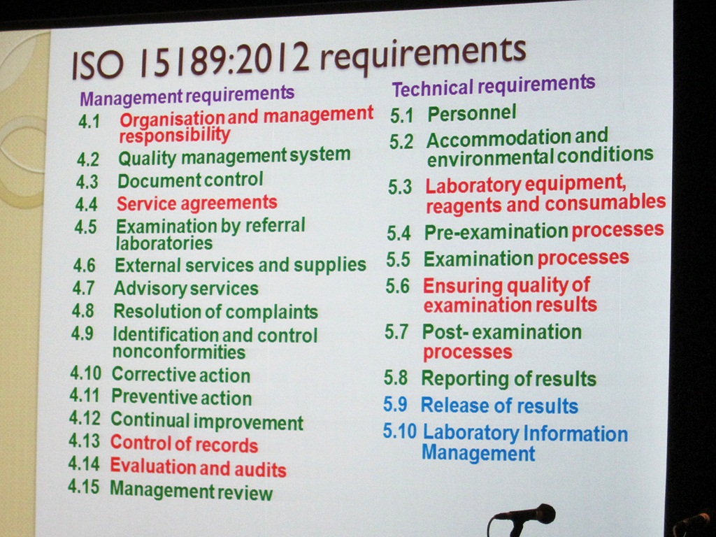 Quality Alchemist (品質煉金術師): HKAS Seminar of the Transition Arrangement ISO 15189_2012